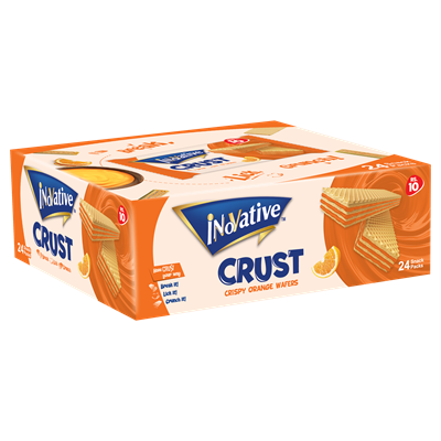 Buy Innovative Crust Orange Wafer Rs. 10 Box (24 Packs) Online at Best ...