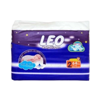 Buy Leo Baby Diaper Size 2 Jumbo Pack (64 pcs) Online at Best Prices in ...