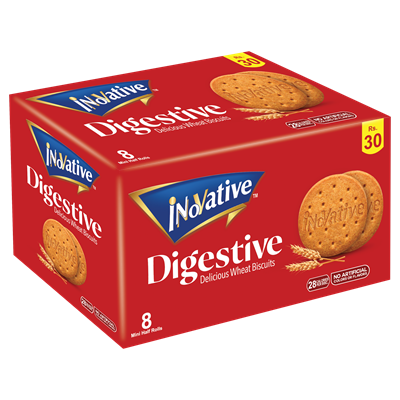 Buy Innovative Digestive Biscuit Rs. 30 Box (8 Packs) Online at Best ...