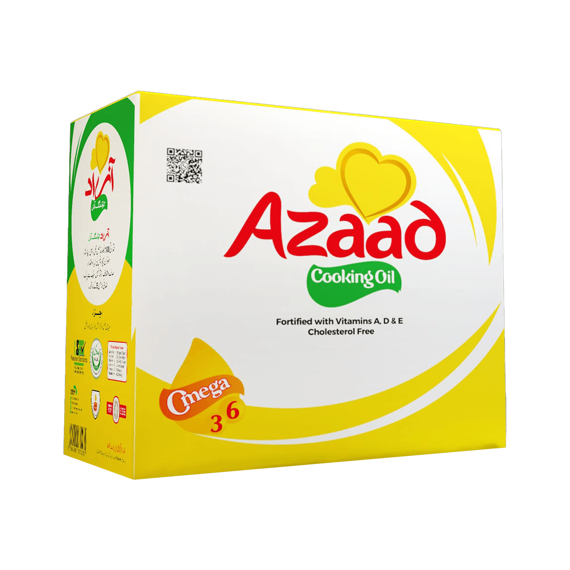Buy Azaad Cooking Oil 900ml Carton (Pack of 12) Online at Best Prices ...