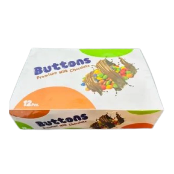 Buy Candyland Buttons Chocolate Rs 50 Box (12 pcs) Online at Best ...