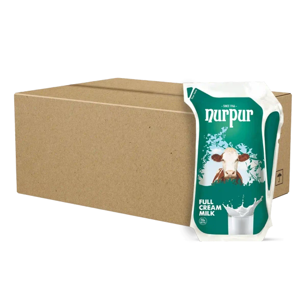Buy Nurpur Original Full Cream Milk Ecolean 250ml Carton (28 Pieces ...