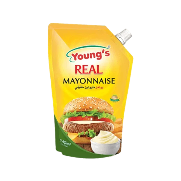 Buy Young's Real Mayonnaise 450ml Pouch Online at Best Prices in ...