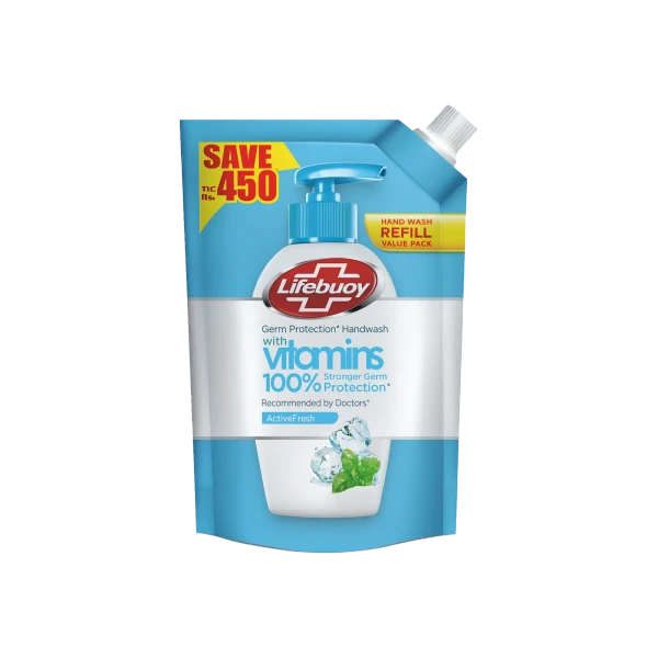 Buy Lifebuoy Handwash Active Fresh Pouch 900ml Online at Best Prices in ...